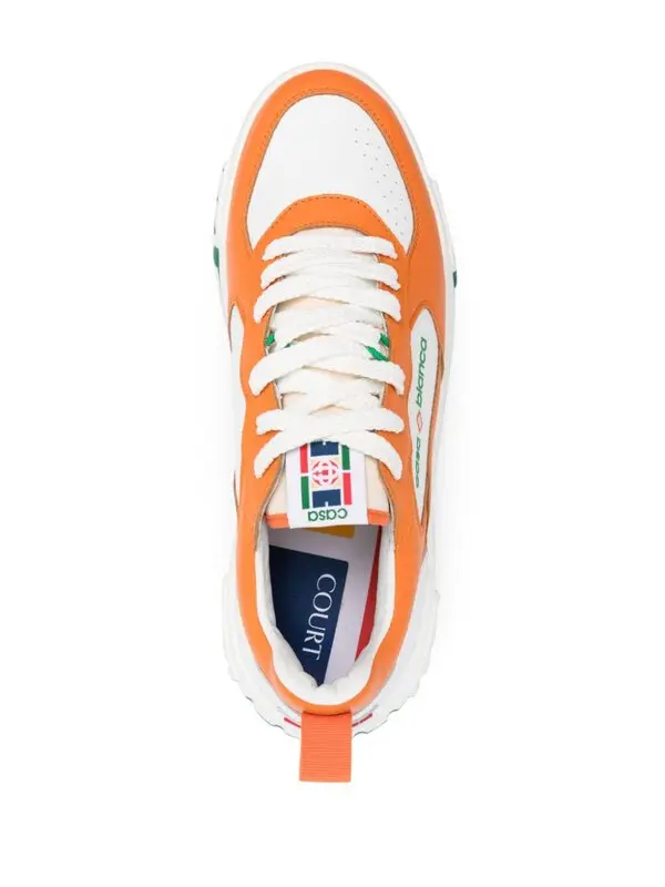 Casablanca Court Leather Sneakers
