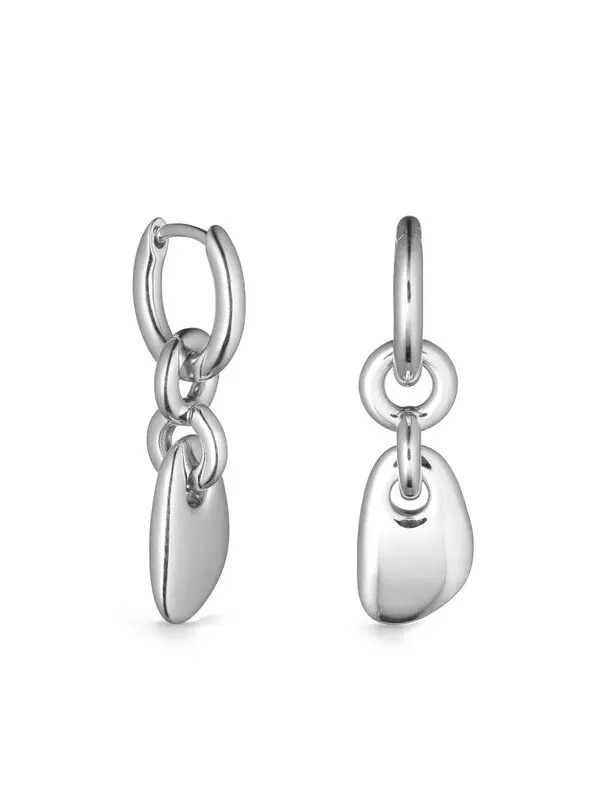 OTIUMBERG Lapillus Drop Earrings - Silver