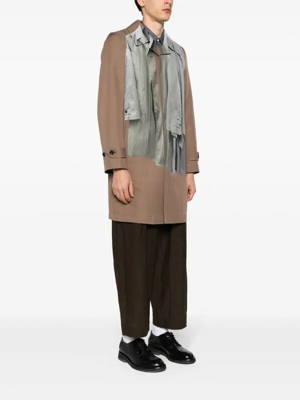 Comme Des Garçons Trompe L'oeil Trenchcoat