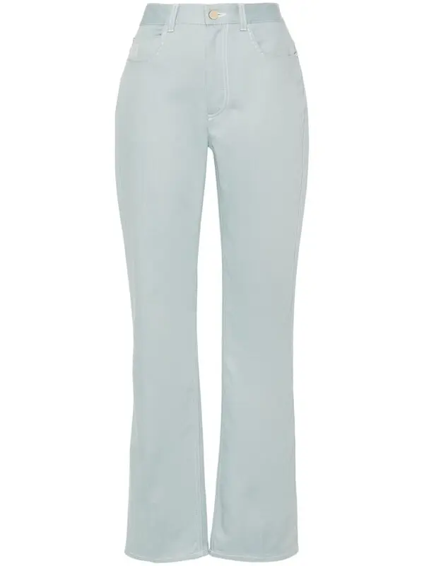 Fendi High-rise Straight-leg Jeans