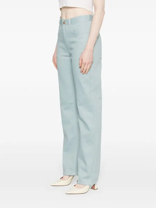 Fendi High-rise Straight-leg Jeans