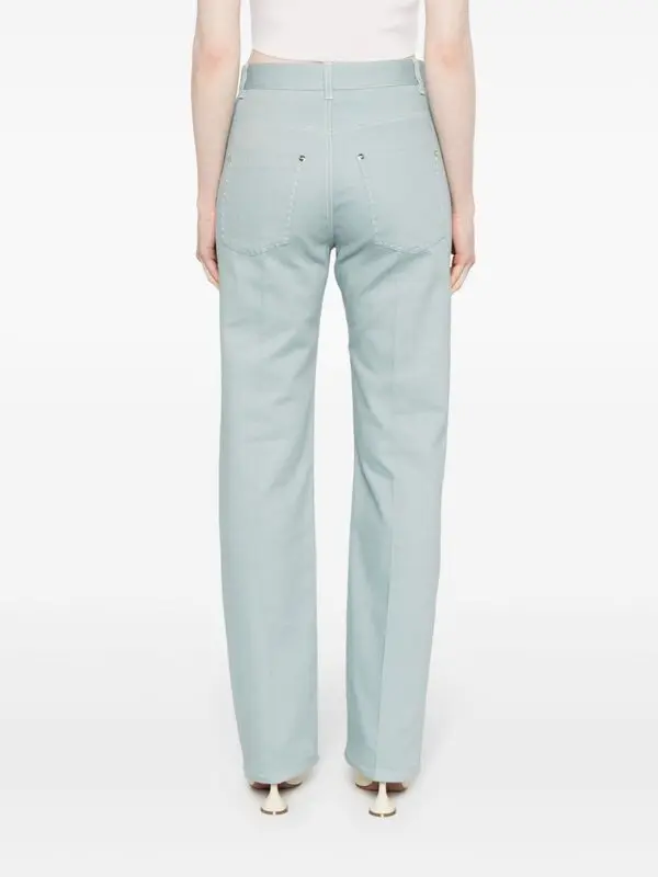 Fendi High-rise Straight-leg Jeans
