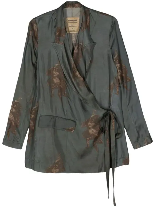 UMA WANG Khloe Wrap Blazer