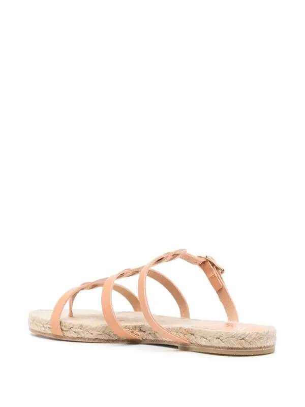 CastaÑer Leather Espadrilles - Neutrals