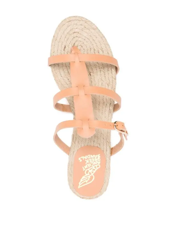 CastaÑer Leather Espadrilles - Neutrals