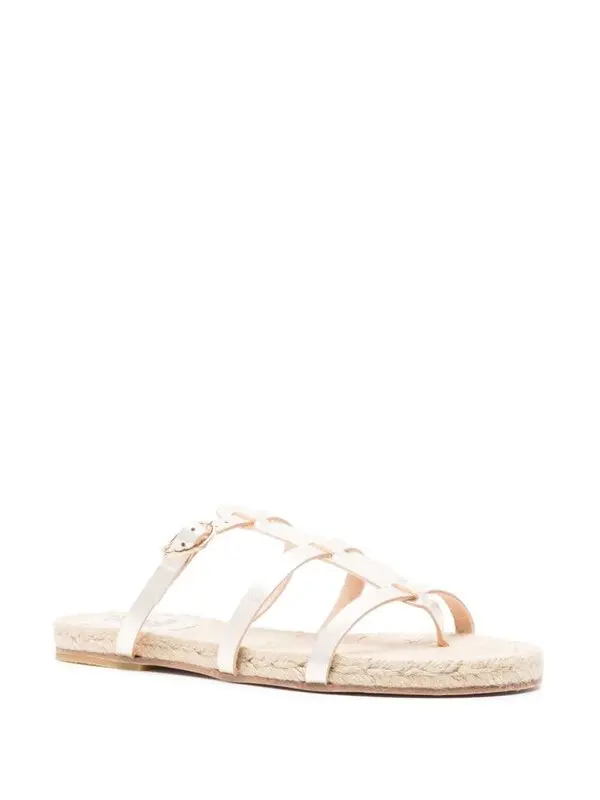 CastaÑer Milos Flat Sandals - Gold