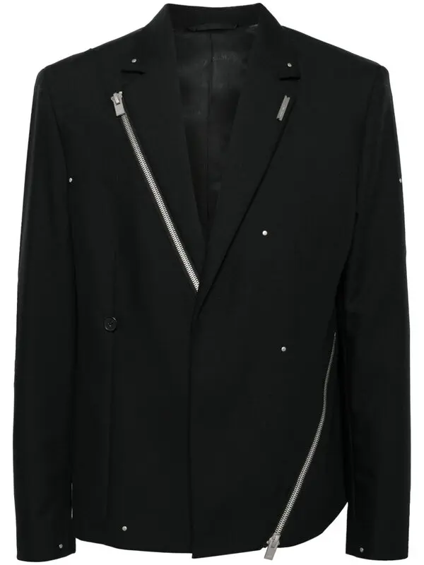 HELIOT EMIL Wool-kid Mohair Blend Tailored Jacket
