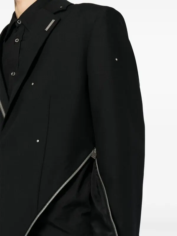 HELIOT EMIL Wool-kid Mohair Blend Tailored Jacket
