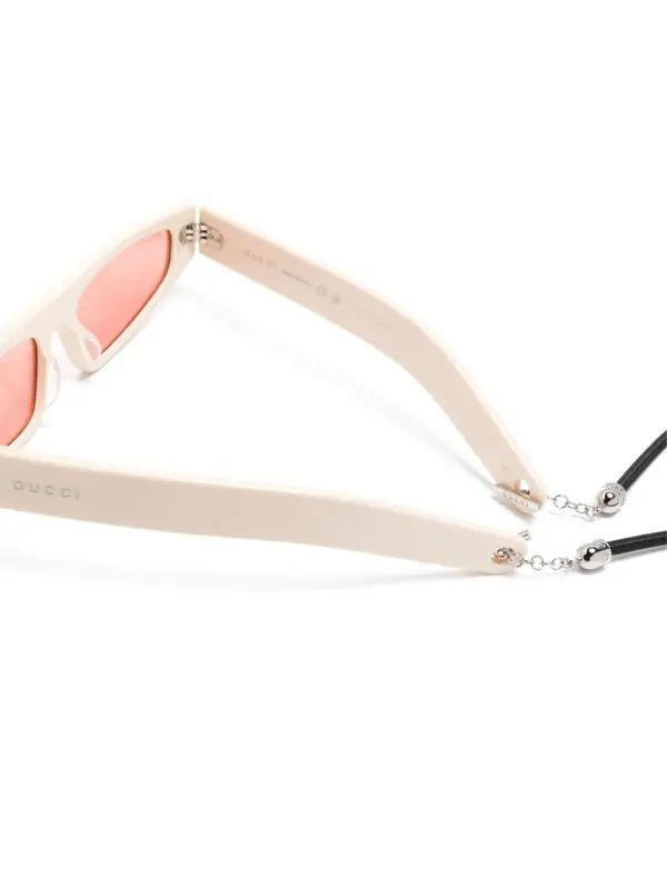 Gucci Shield-frame Sunglasses