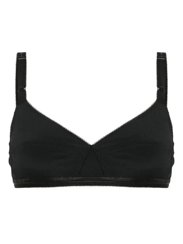 N°21 Panelled-design Bra - Black