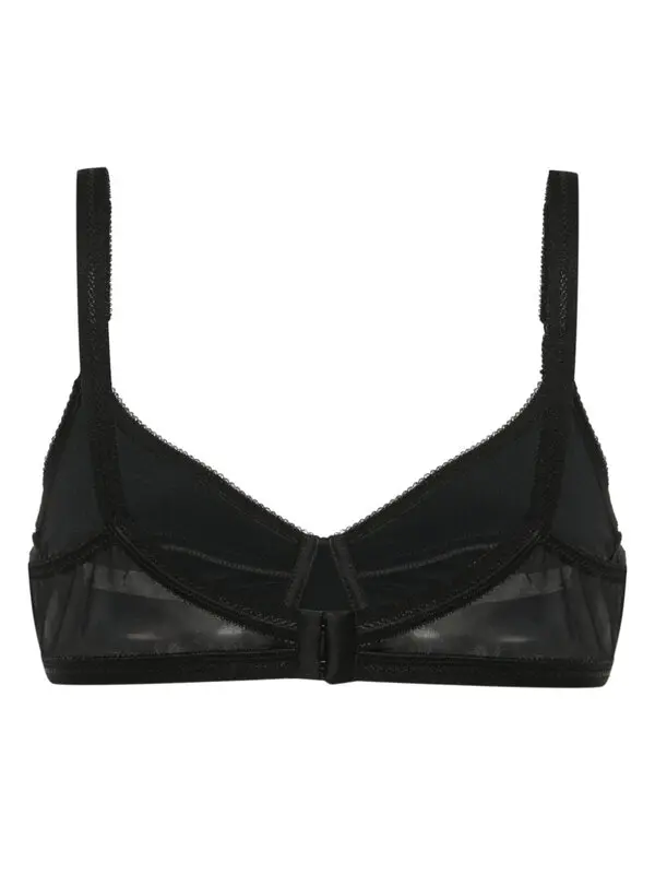 N°21 Panelled-design Bra - Black