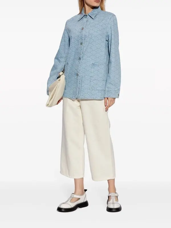 Kenzo Graphic-print Denim Jacket