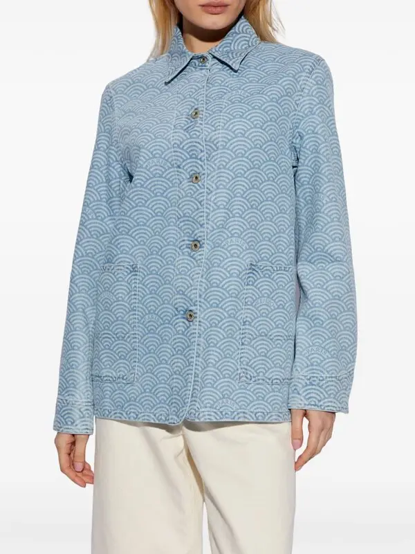 Kenzo Graphic-print Denim Jacket