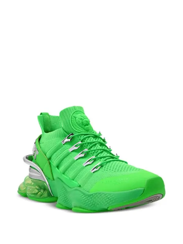 PLEIN SPORT Philipp Plein Tiger Attack Gen X 04 Sneakers - Green