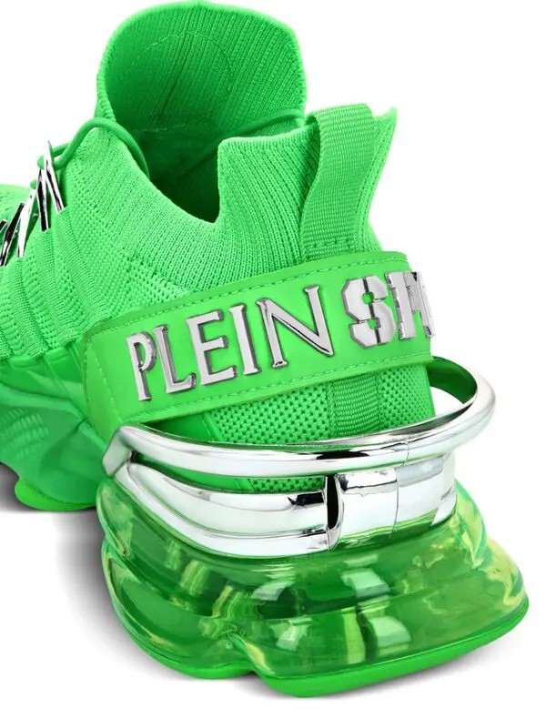 PLEIN SPORT Philipp Plein Tiger Attack Gen X 04 Sneakers - Green