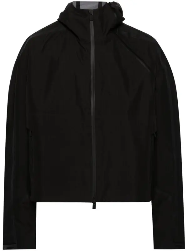 HELIOT EMIL Decorative-zips Hooded Jacket