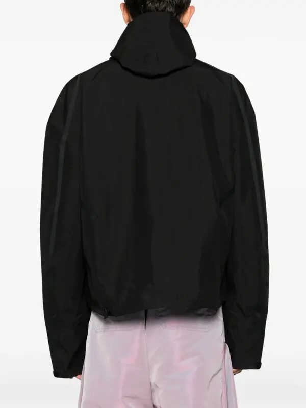 HELIOT EMIL Decorative-zips Hooded Jacket