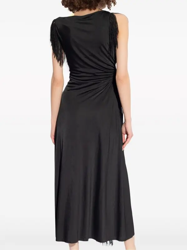 LANVIN Embroidered Detailing Midi Dress