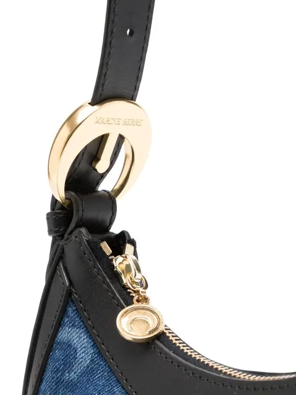 MARINE SERRE Eclips Panelled Shoulder Bag