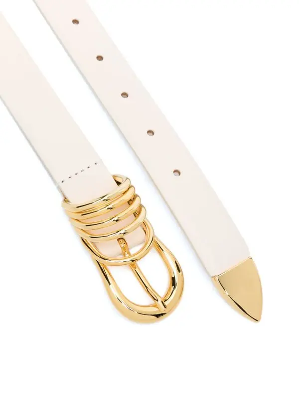 DEHANCHE Hollyhock Leather Belt