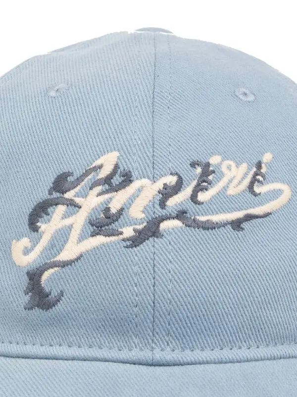 Amiri Embroidered Logo Cotton Cap
