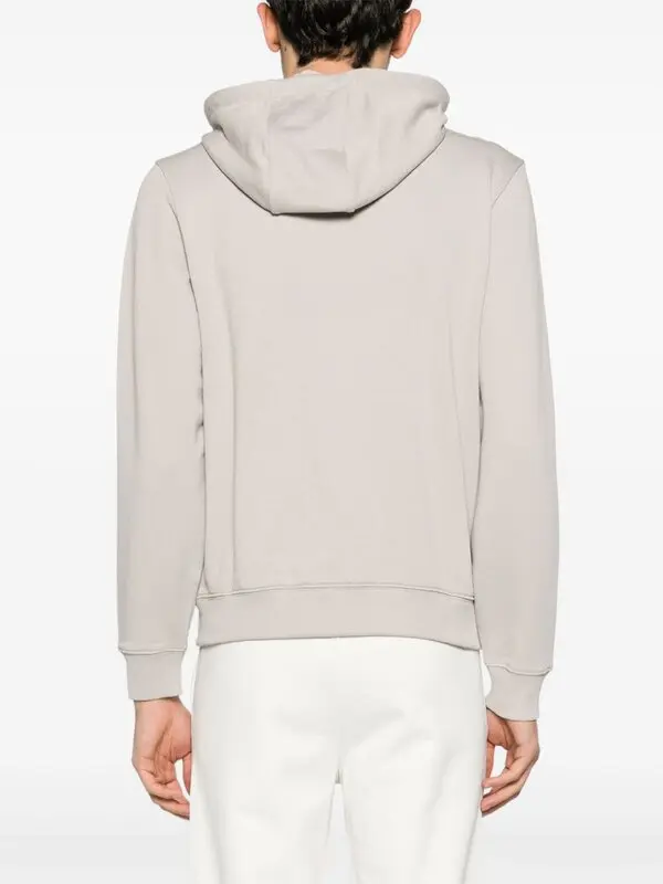 Hugo Logo-patch Zip-up Hoodie
