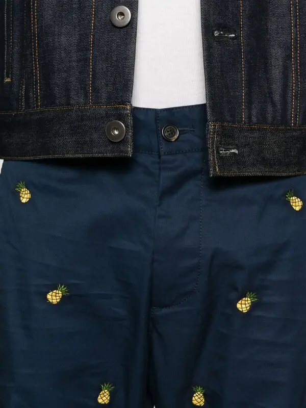 Dsquared2 Embroidered Fruits Chino Pants