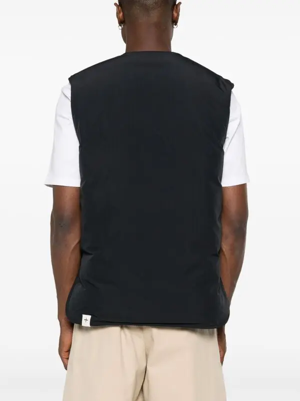 JIL SANDER Zip-up Padded Gilet