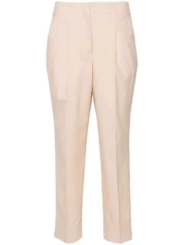 Peserico Chain-detail Tapered Trousers