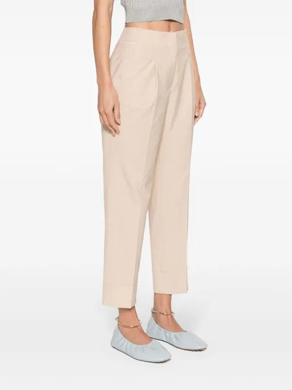 Peserico Chain-detail Tapered Trousers
