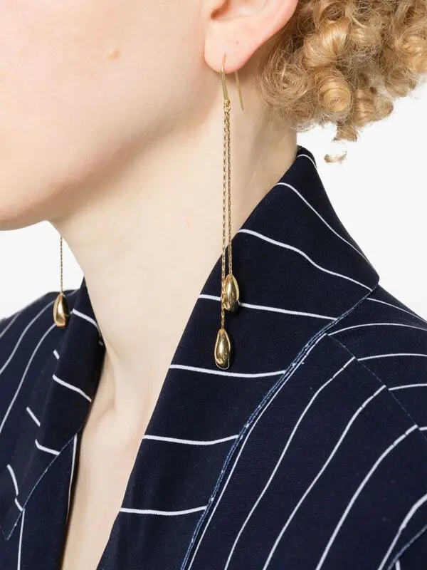 Isabel Marant Étoile Asymmetric Drop Earrings - Gold
