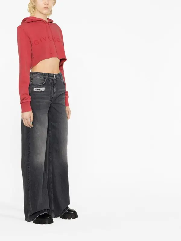 Givenchy Mid-rise Flared Jeans