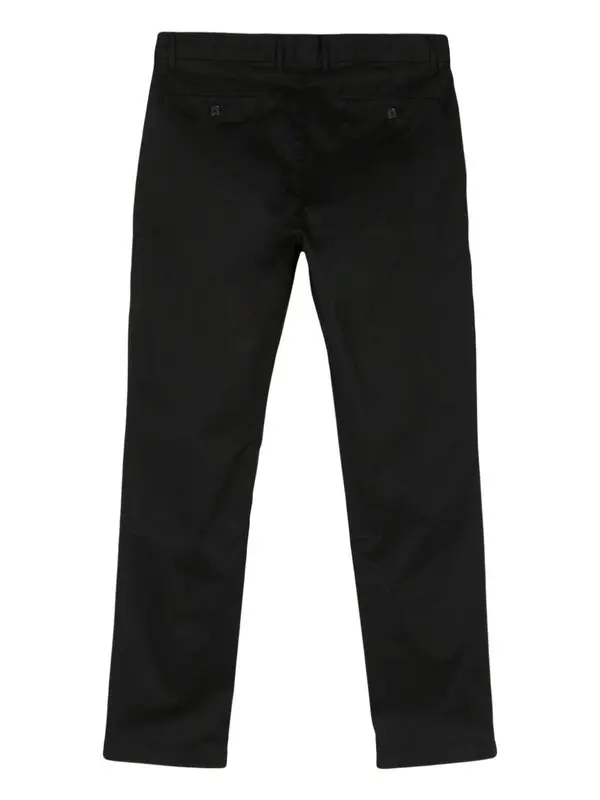 Michael Kors Mid-rise Straight-leg Chinos - Black