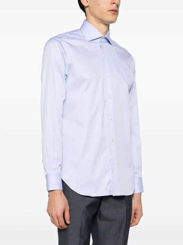 BARBA NAPOLI Long-sleeve Cotton Shirt