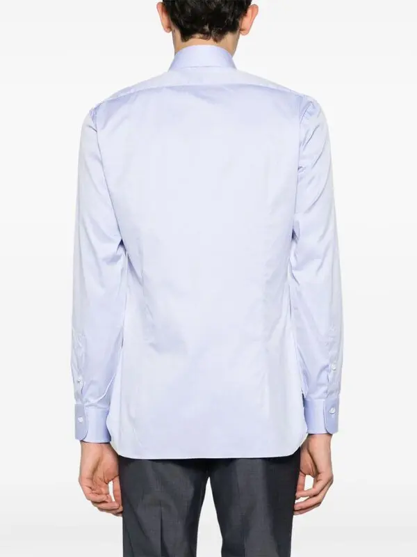 BARBA NAPOLI Long-sleeve Cotton Shirt