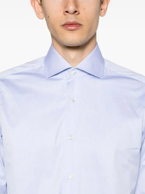 BARBA NAPOLI Long-sleeve Cotton Shirt