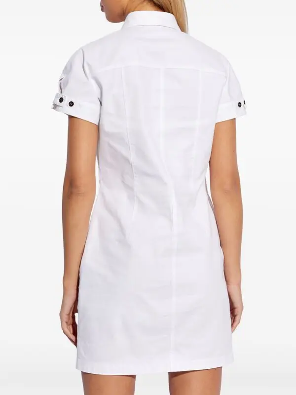 Dsquared2 Sunset Logo-embroidered Shirt Dress