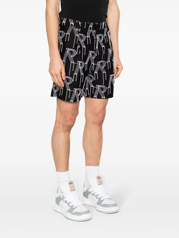 REPRESENT Initial-embroidered Tailored Shorts