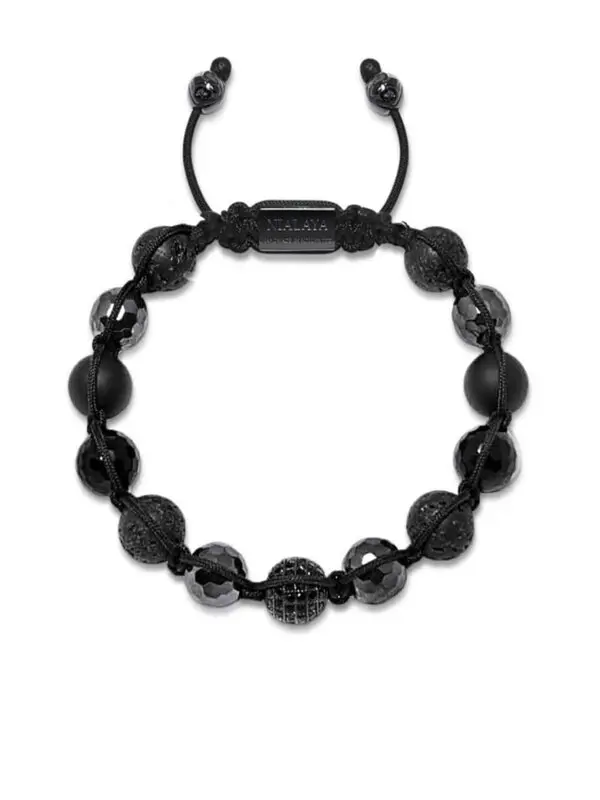 NIALAYA JEWELRY Beaded Bracelet - Black