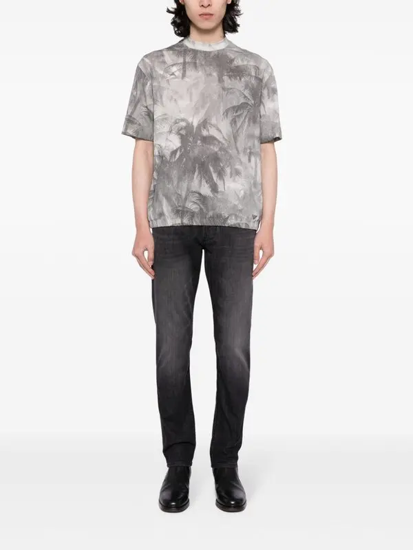 Emporio Armani Mid-rise Slim-fit Jeans