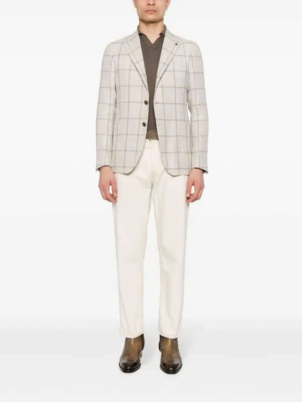 Tagliatore Check-pattern Blazer