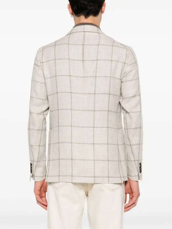 Tagliatore Check-pattern Blazer