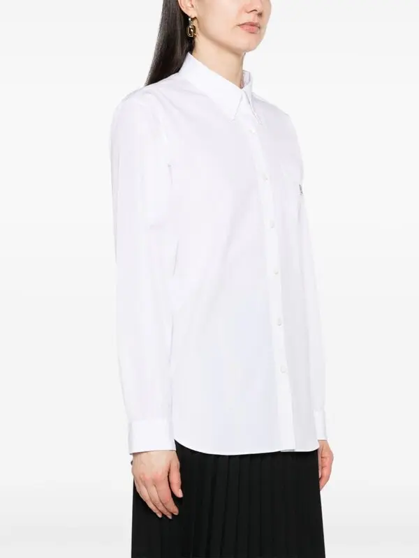 Givenchy 4g-plaque Cotton Shirt