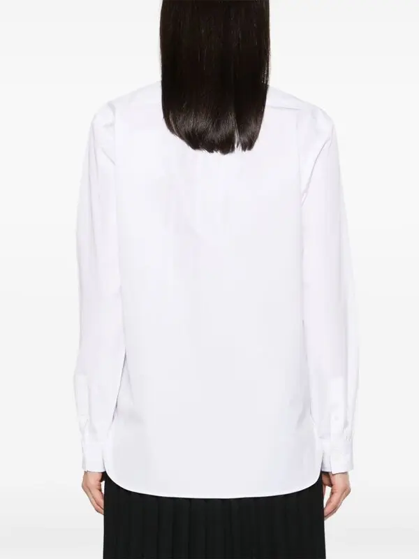 Givenchy 4g-plaque Cotton Shirt