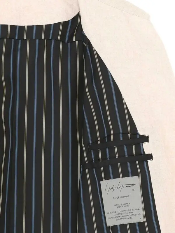 Yohji Yamamoto Artistic-print Long Jacket