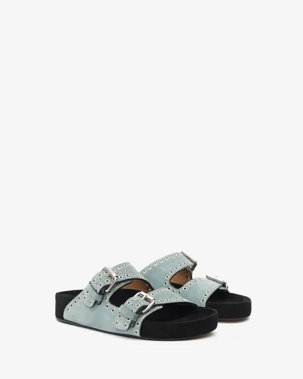 Isabel Marant Étoile Lennyo Studded Suede Sandals