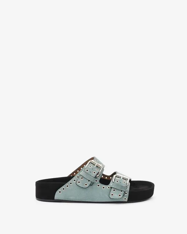 Isabel Marant Étoile Lennyo Studded Suede Sandals