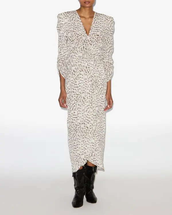 Isabel Marant Albini Midi Dress - Ecru
