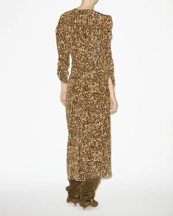 Isabel Marant Étoile Albini Print Dress - Leopard