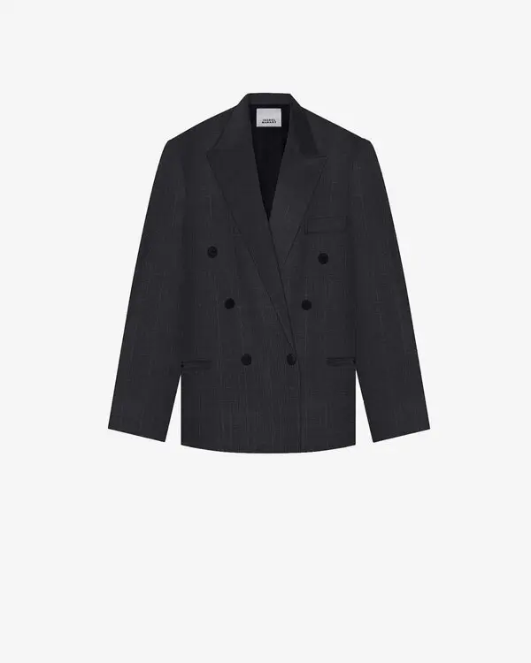 Isabel Marant Étoile Klero Glen Plaid Jacket